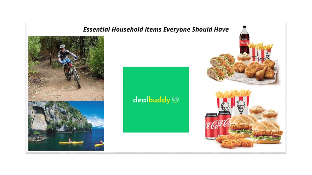 ESSENTIAL HOUSEHOLD ITEMS EVERYONE SHOULD HAVE presentation | free to ...