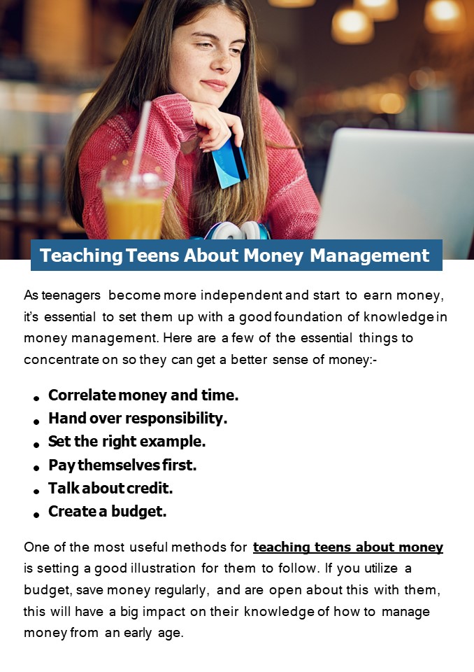 Teaching Teens About Money Management (1) presentation | free to download