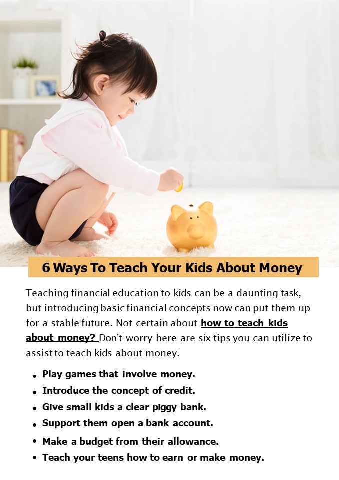 6 Ways To Teach Your Kids About Money (1) presentation | free to download