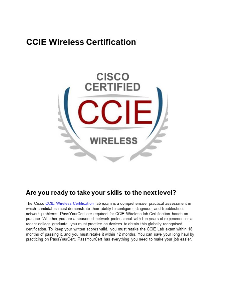 PPT – CCIE Wireless Certification PowerPoint presentation | free to ...