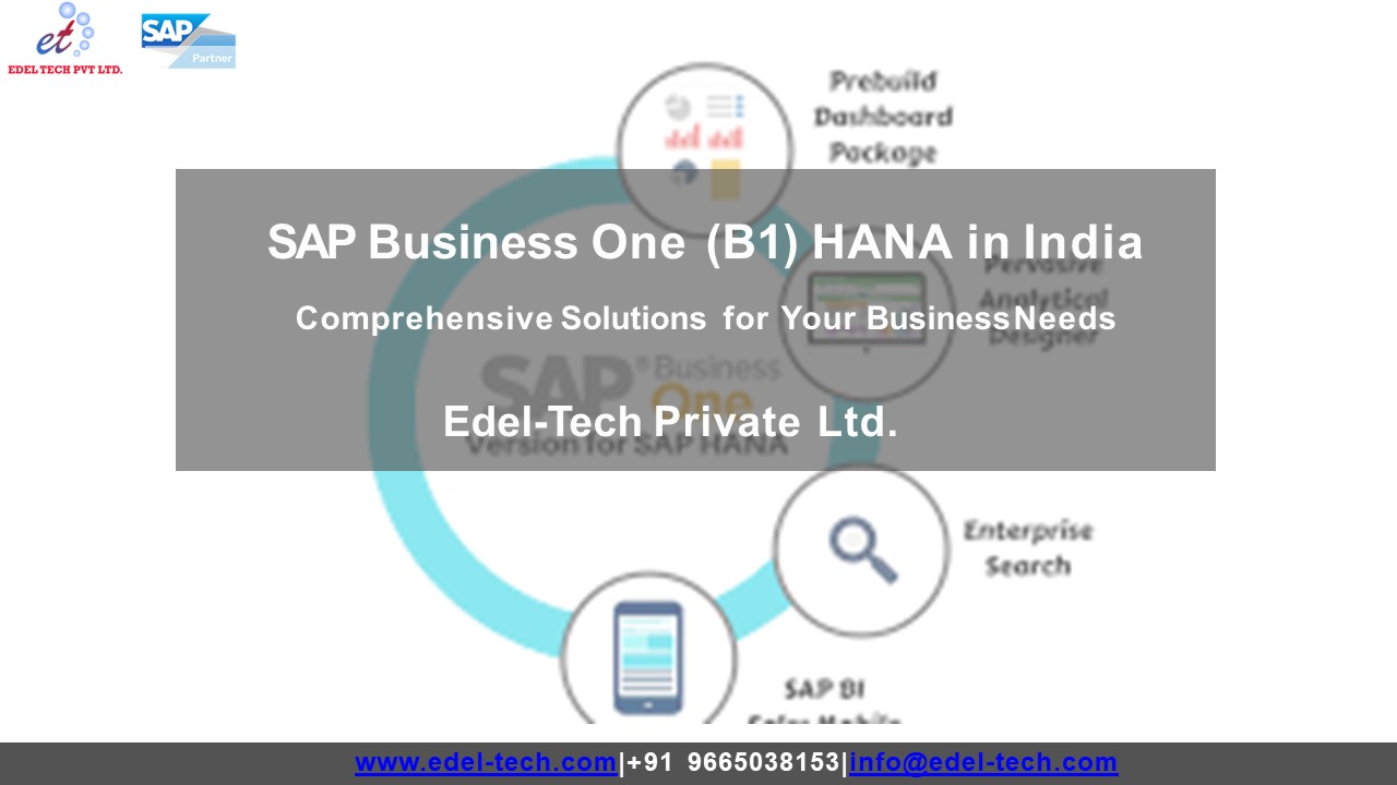 PPT – SAP business one HANA in India PowerPoint presentation | free to ...