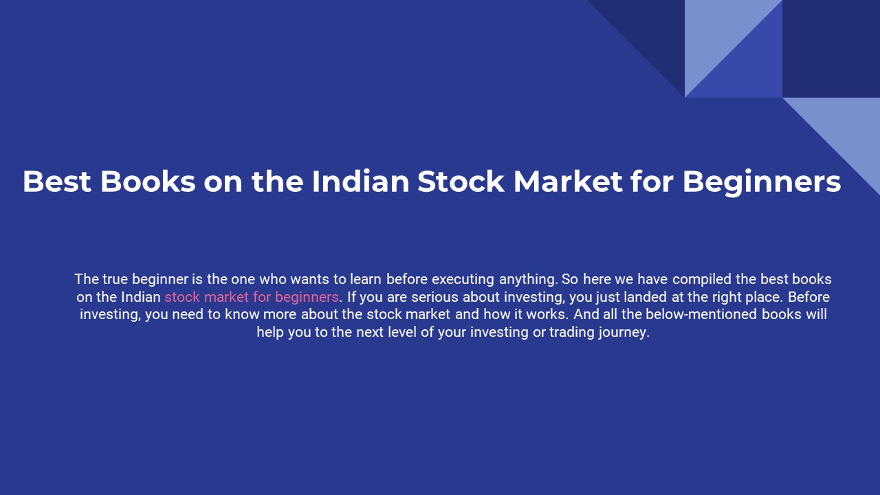 PPT – Best Books on the Indian Stock Market for Beginners (1 ...