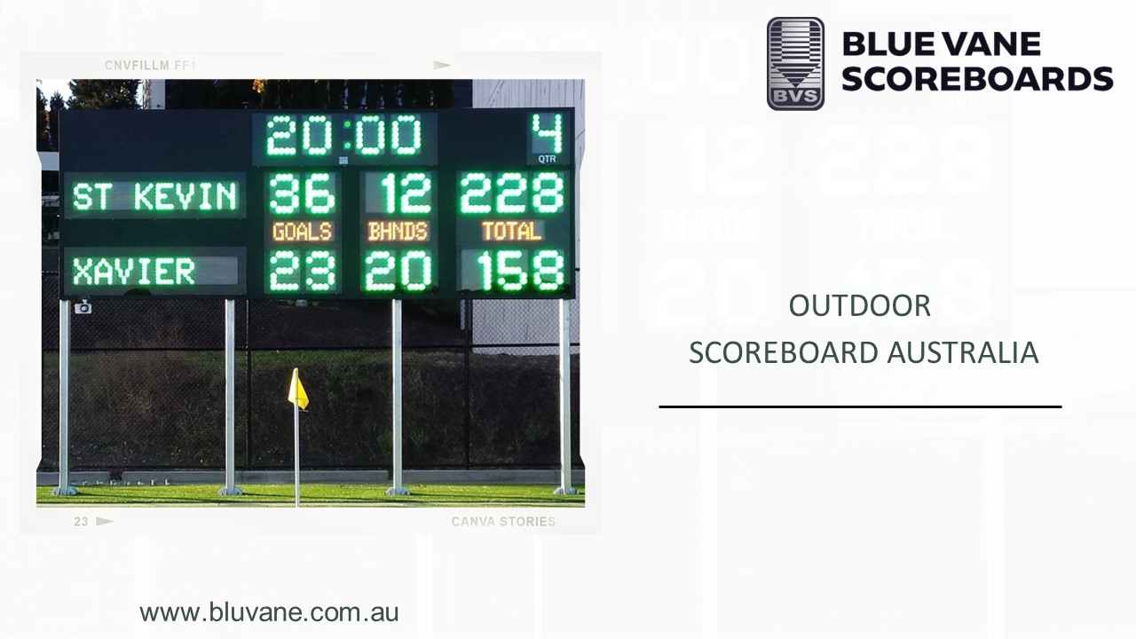 PPT – Fine the HD Quality Outdoor Scoreboard Australia for Stadiums ...