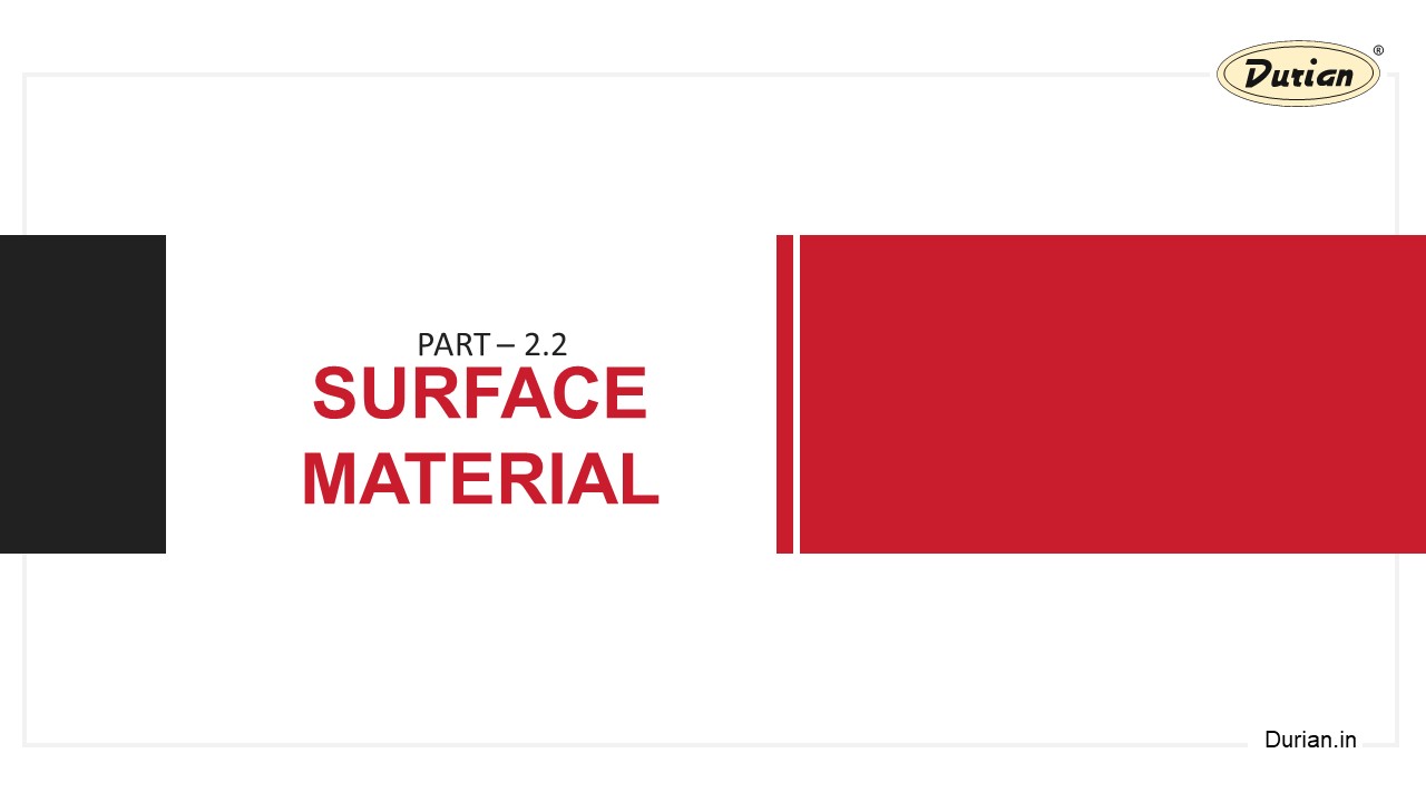 Different Types Of Surface Material presentation | free to download