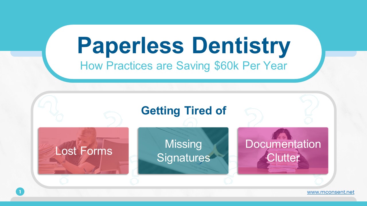 PPT – Paperless Dentistry Making the Switch Easier PowerPoint ...