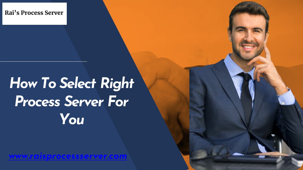 How To Select Right Process Server For You presentation | free to download