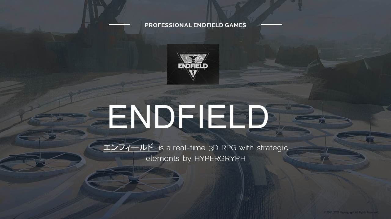 Hypergryph Role-Playing Game (RPG) presentation | free to download