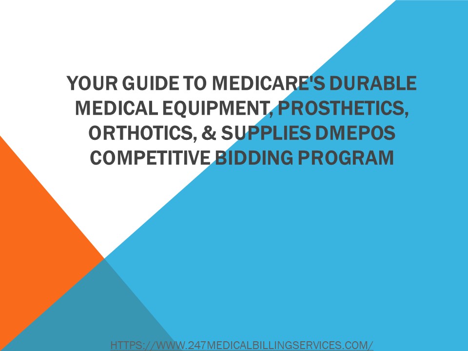 PPT – Your Guide To Medicare’s Durable Medical Equipment, Prosthetics ...
