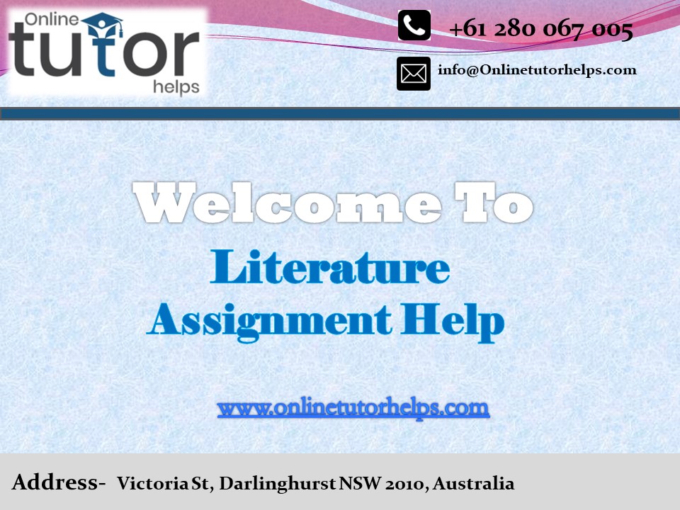 PPT – Literature Assignment Help PPT PowerPoint presentation | free to ...