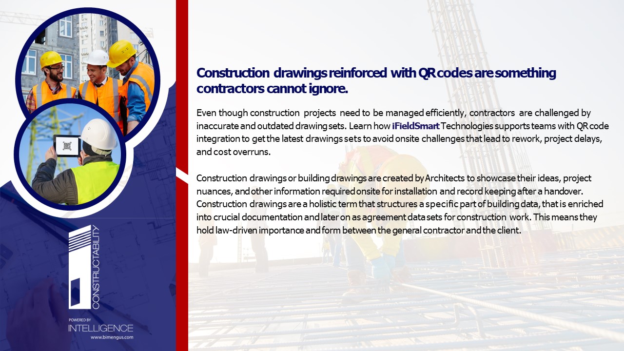PPT – Construction drawings reinforced with QR codes are something ...