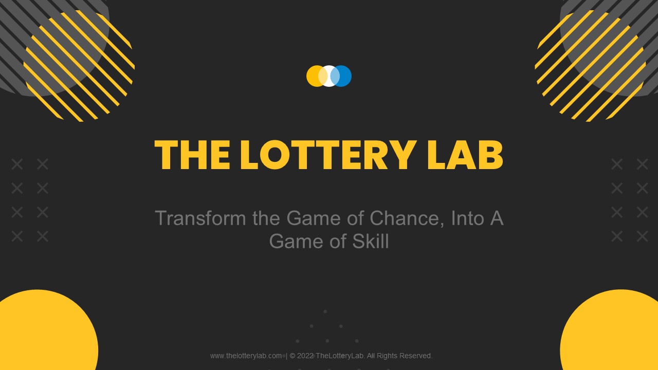 The Lottery Lab - Overview presentation | free to download