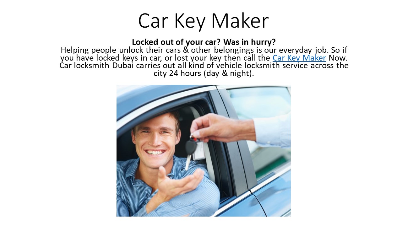 PPT – Car Key Maker PowerPoint presentation | free to download - id ...