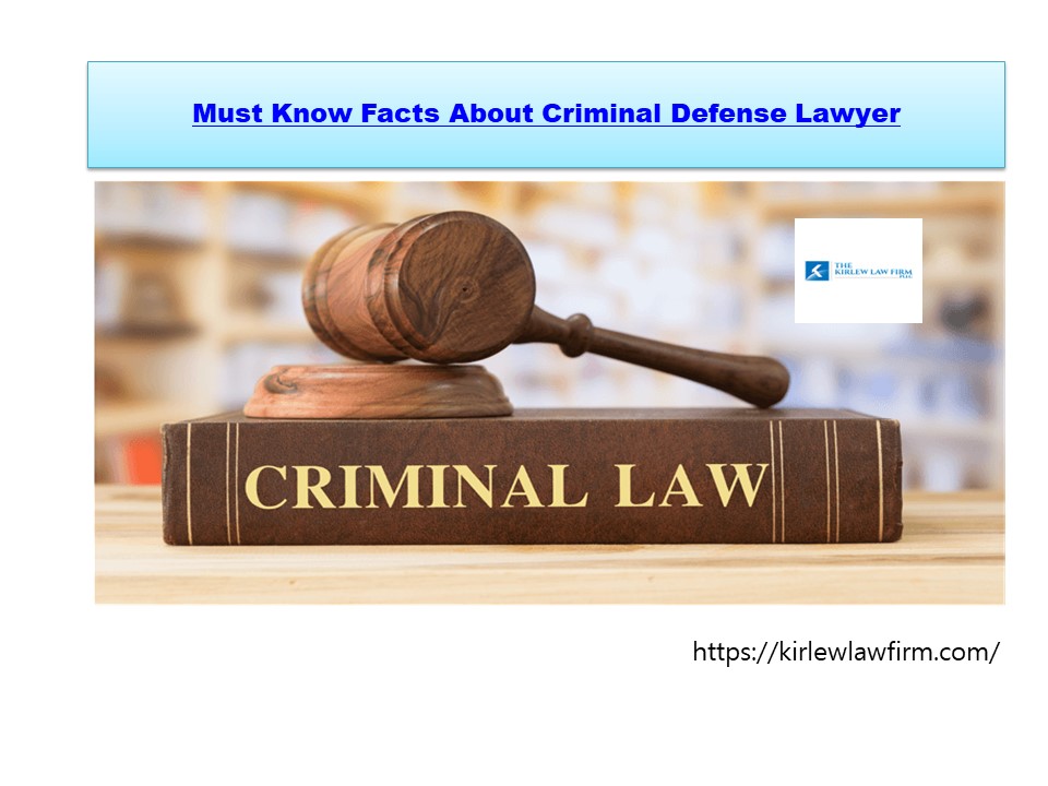 PPT – Must Know Facts About Criminal Defense Lawyer PowerPoint presentation | free to download ...