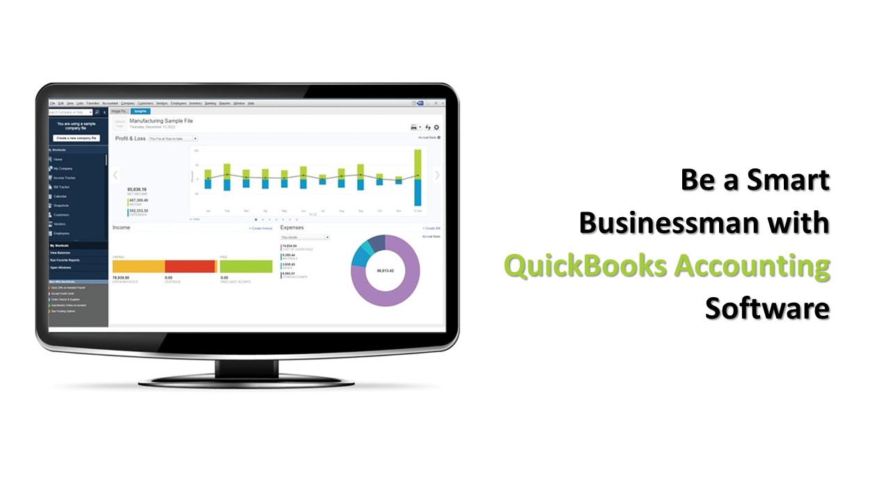 Be a Smart Businessman with QuickBooks Accounting Software presentation ...