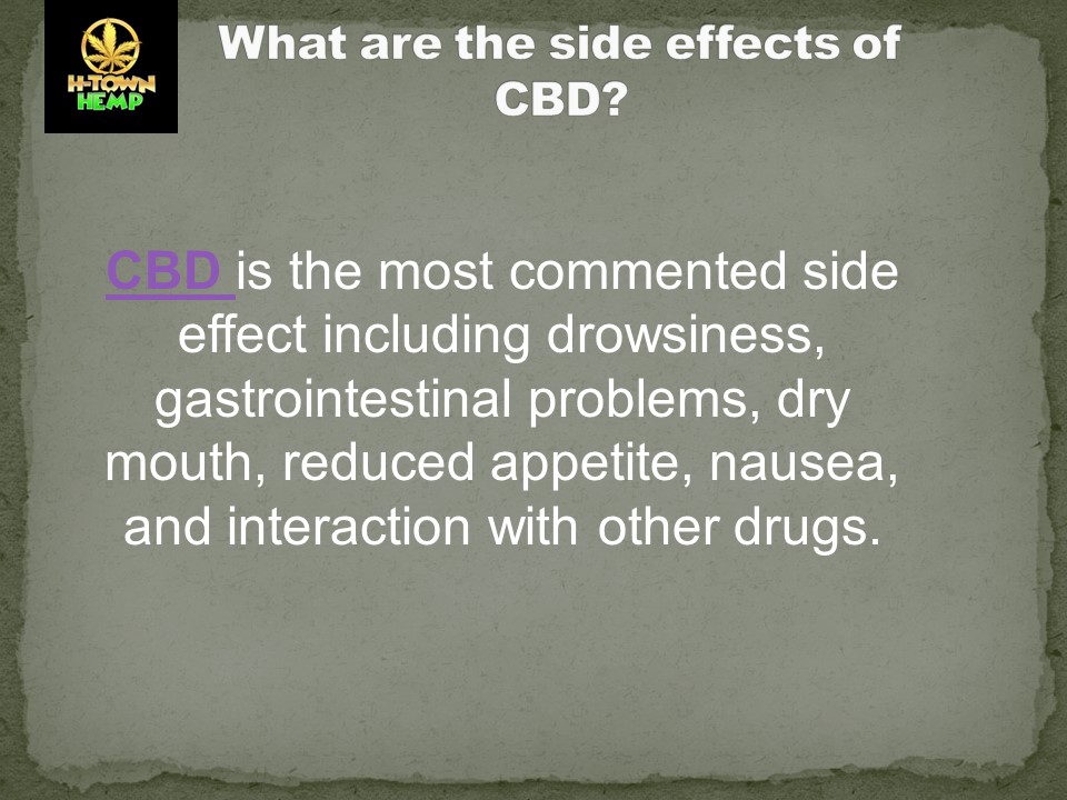 What are the side effects of CBD? presentation | free to download