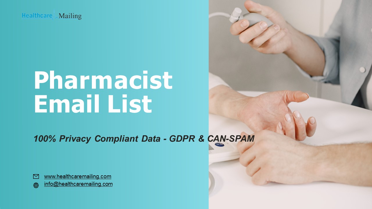 PPT – Pharmacists Email list | 100% Responsive Pharmacist Emails ...