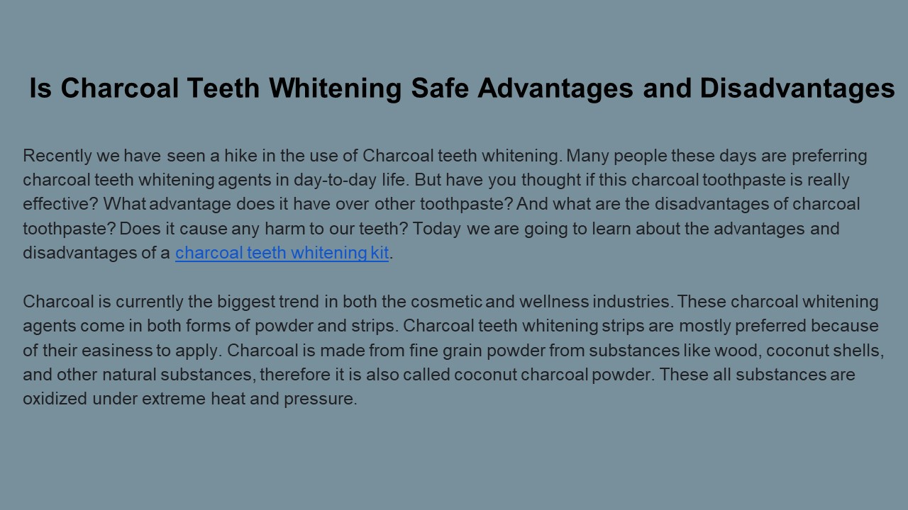 Disadvantages Of Charcoal Sheet at Sam Kyle blog