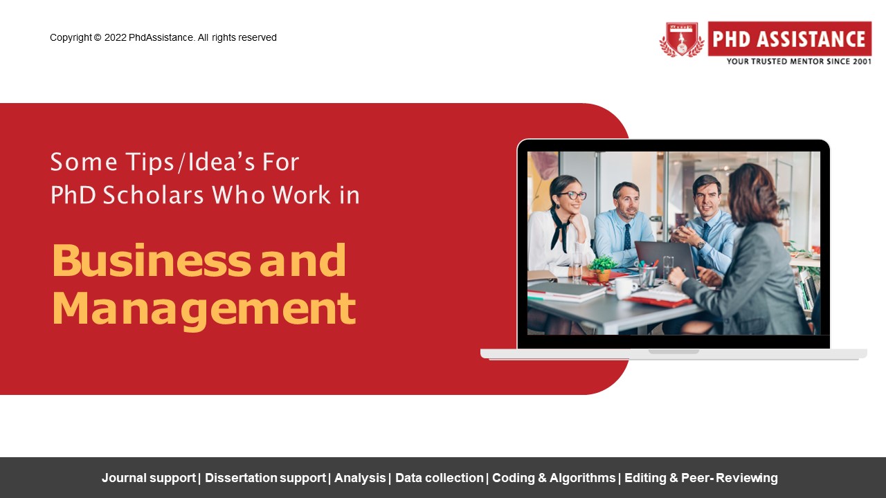 PPT – Some tips & Idea’s For Phd Scholars Who Works In Business And ...