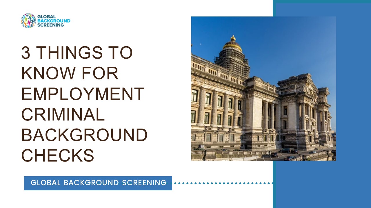 PPT – 3 Things to Know for Employment Criminal Background Checks PowerPoint presentation | free ...