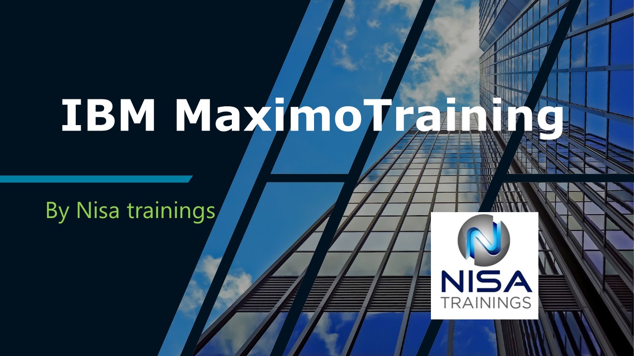 IBM Maximo Training presentation | free to download