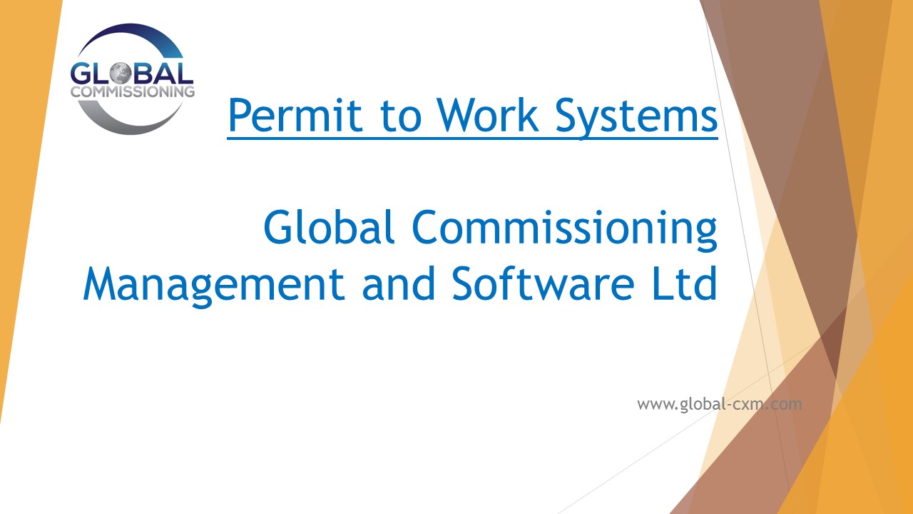 Permit to Work System | Electronic Permit System | Safe System of Work ...