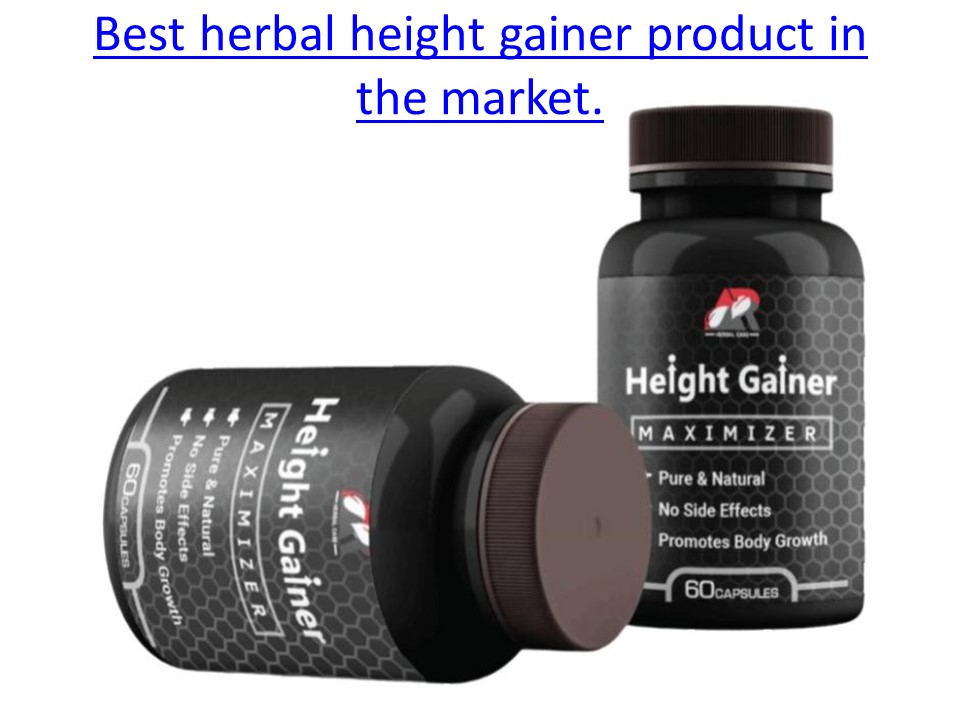 Best herbal height gainer product in the market. presentation | free to ...
