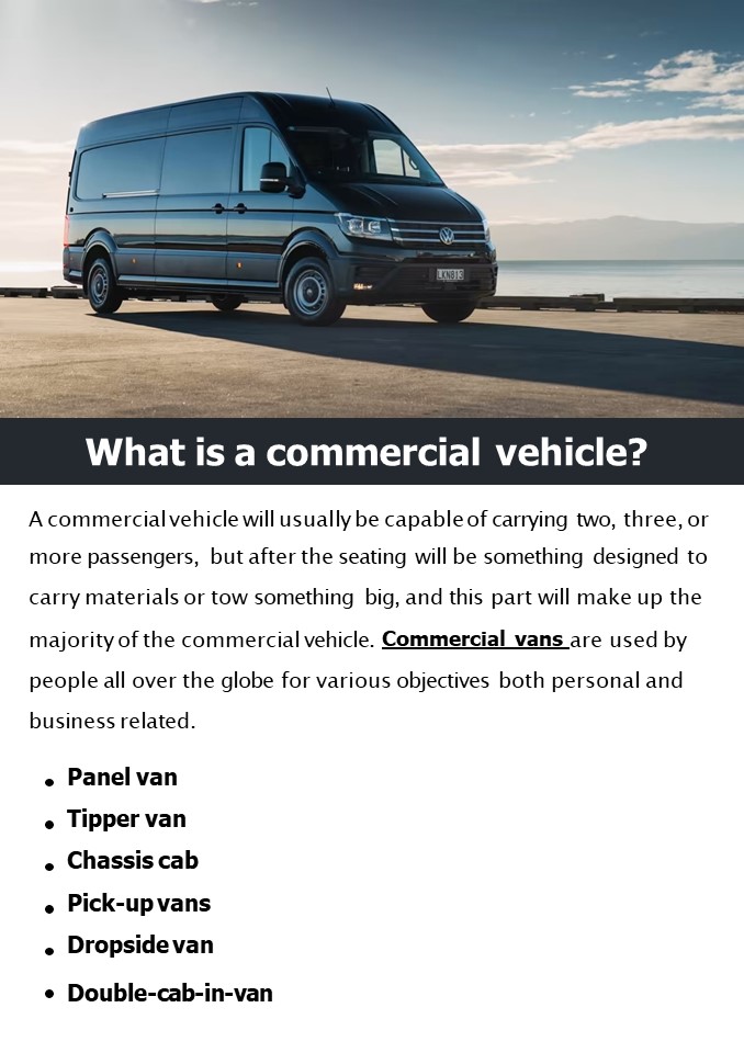 What is a commercial vehicle? presentation | free to download