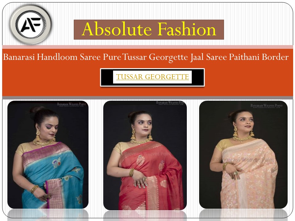 PPT – Banarasi Saree Suppliers - Absolute Fashion PowerPoint ...