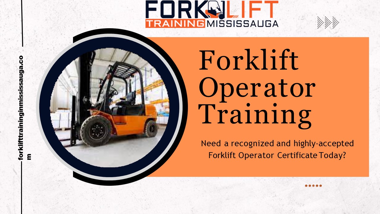 Forklift Safety Training Mississauga presentation | free to download