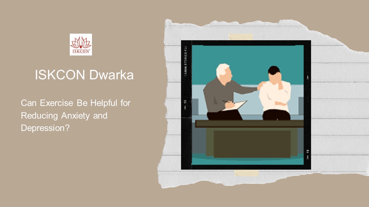 Exercise & counseling for stress & anxiety | ISKCON Dwarka presentation ...