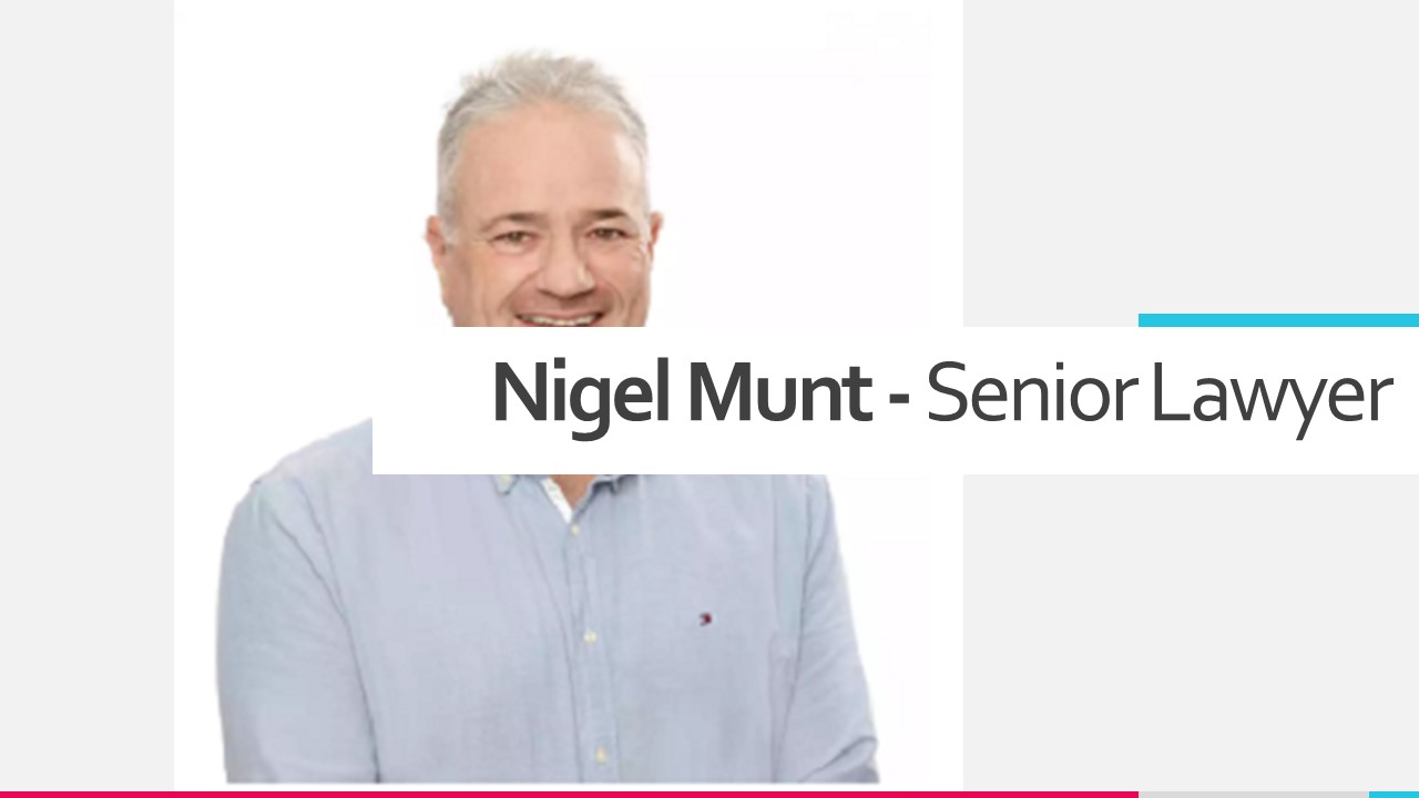 PPT – Nigel Munt - Senior Lawyer PowerPoint presentation | free to ...