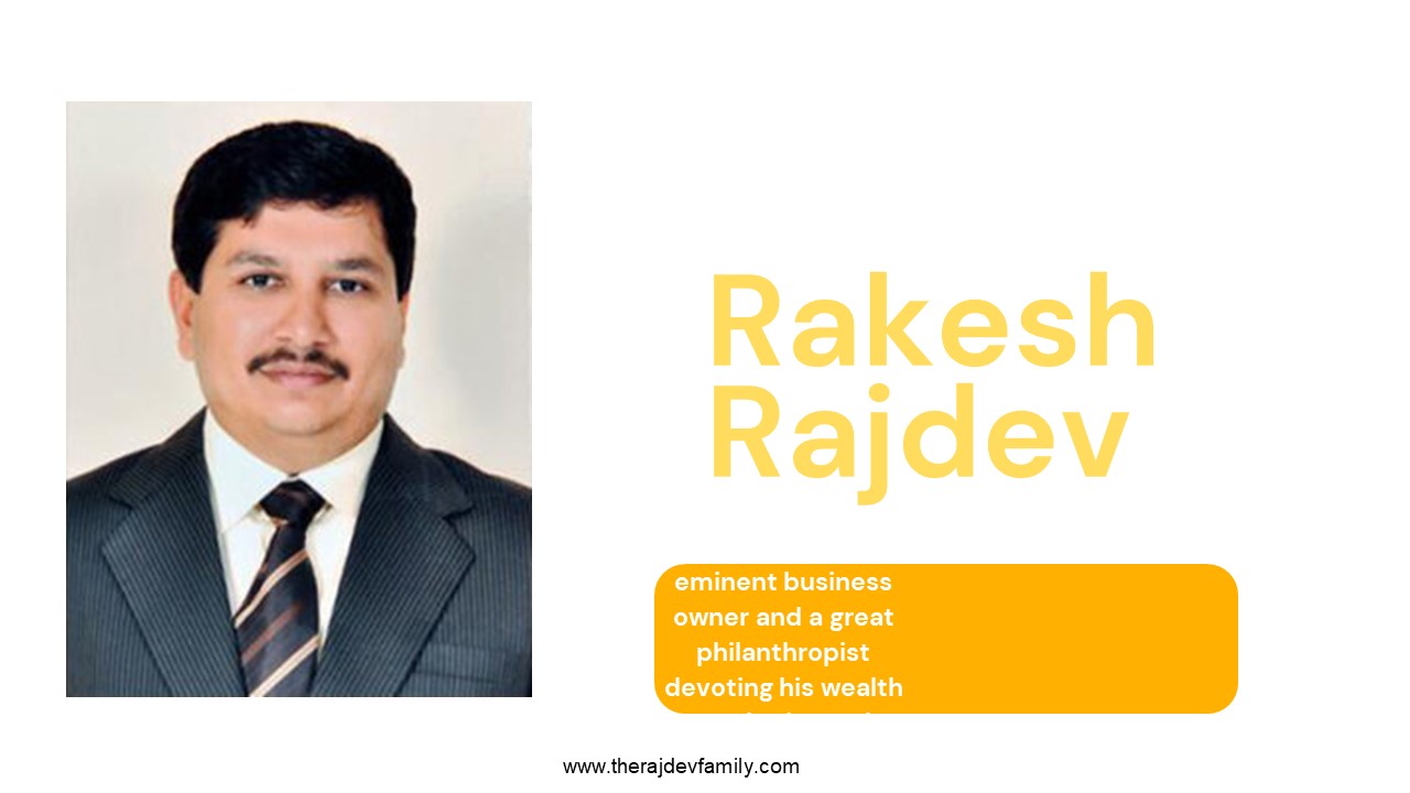 PPT – Know About Rakesh Rajdev & Family Who Are Devoting Their Wealth To Fight Against Poverty ...