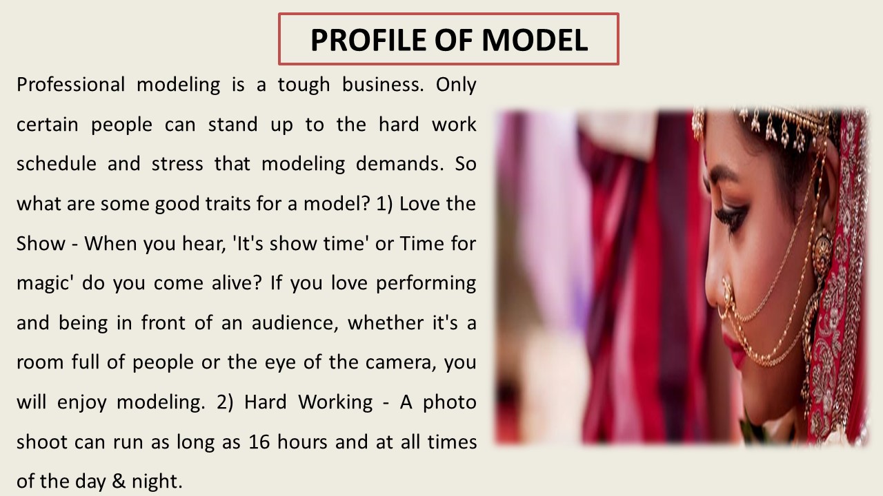 Best Modeling schools | Guideline for models | IIAM (1) presentation ...