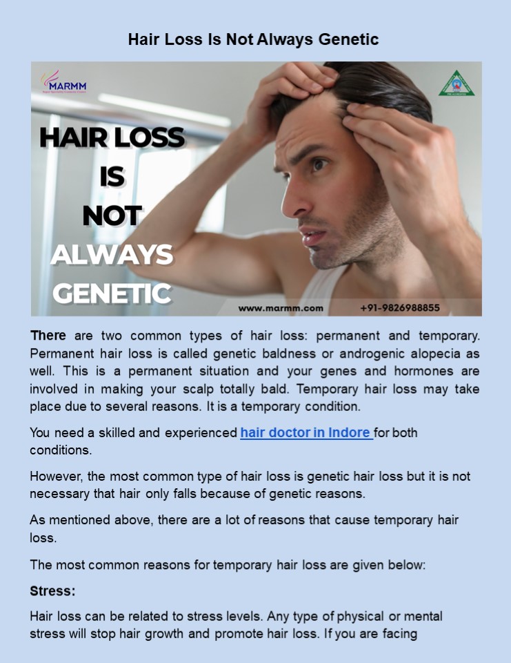 PPT – Hair Loss Is Not Always Genetic PowerPoint presentation | free to ...