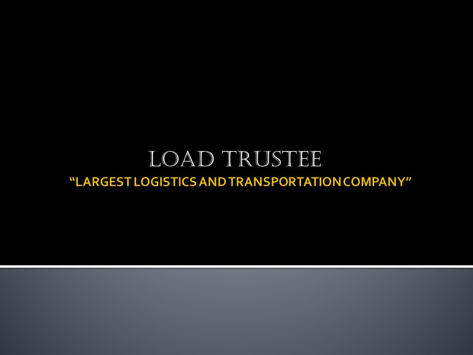 PPT – load trustee PowerPoint presentation | free to download - id ...