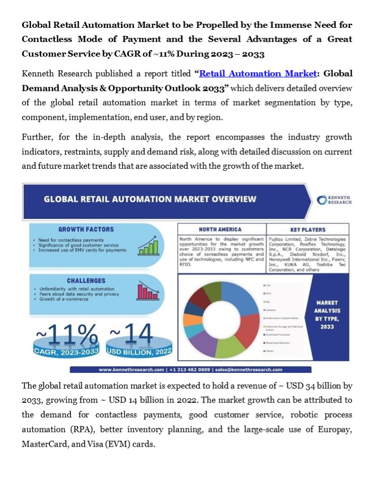PPT – Global Retail Automation Market Size, Share, Research & Analysis ...