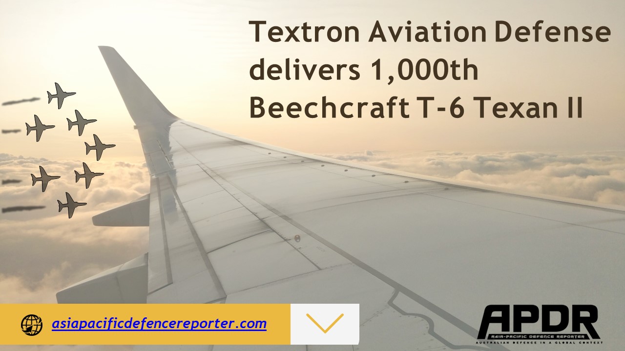 Textron Aviation Defense delivers 1,000th Beechcraft T-6 Texan II ...