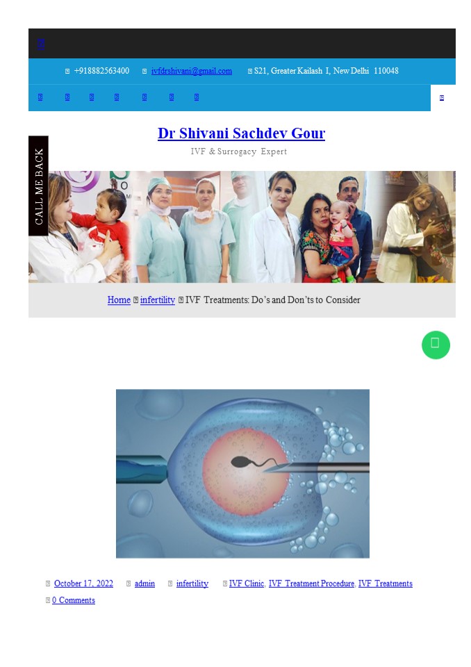 PPT – IVF Treatments: Do's and Don'ts to Consider PowerPoint ...