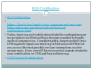 PPT – BLS PowerPoint presentation | free to download - id: 7ac5c3-NWVlM
