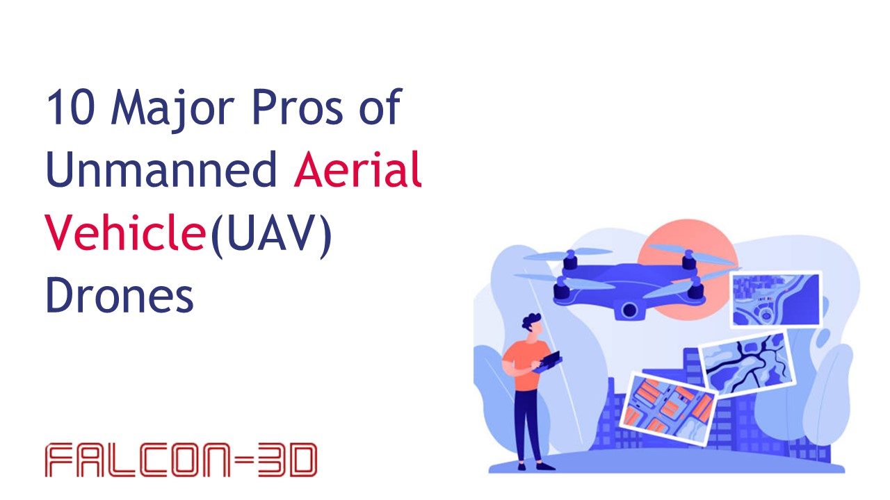 10 Major Pros of Unmanned Aerial Vehicle(UAV) Drones presentation | free to download