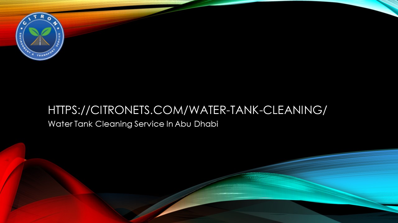 Water Tank Cleaning Service Abu Dhabi presentation | free to download