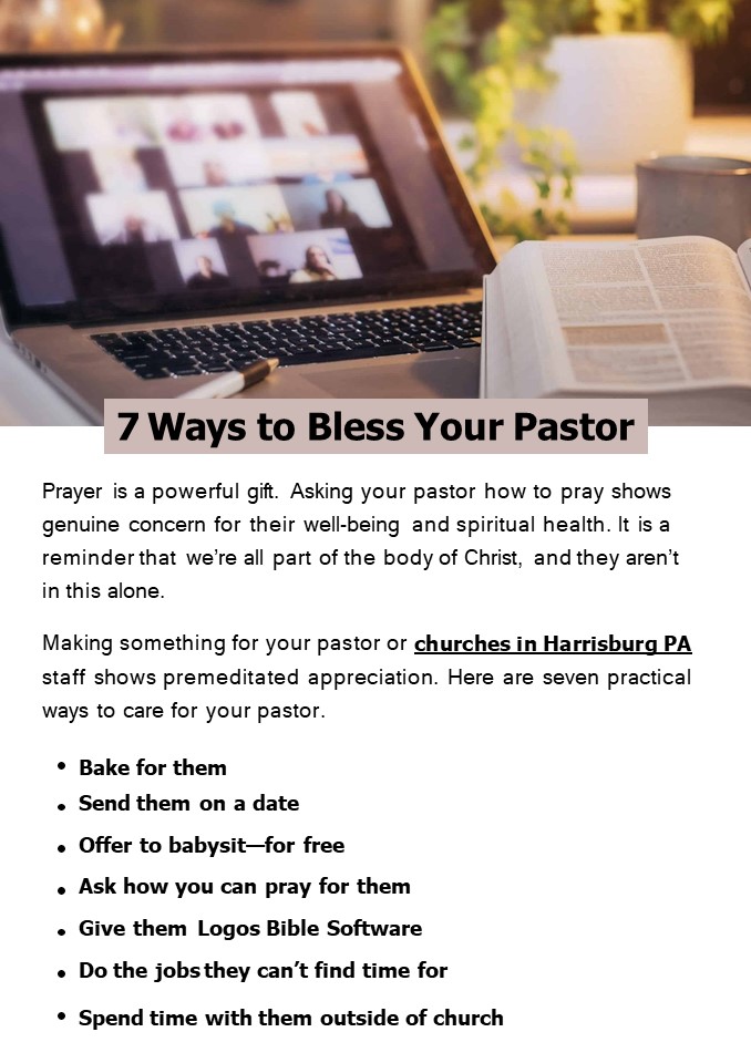 PPT – 7 Ways to Bless Your Pastor PowerPoint presentation | free to ...