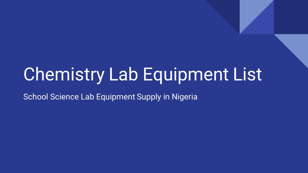 PPT – Chemistry lab equipment List PowerPoint presentation | free to ...