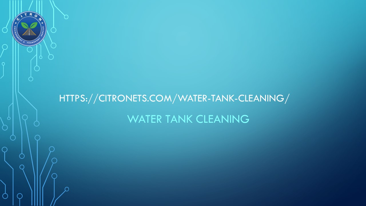 PPT – Water Tank Cleaning in Abu Dhabi PowerPoint presentation | free ...