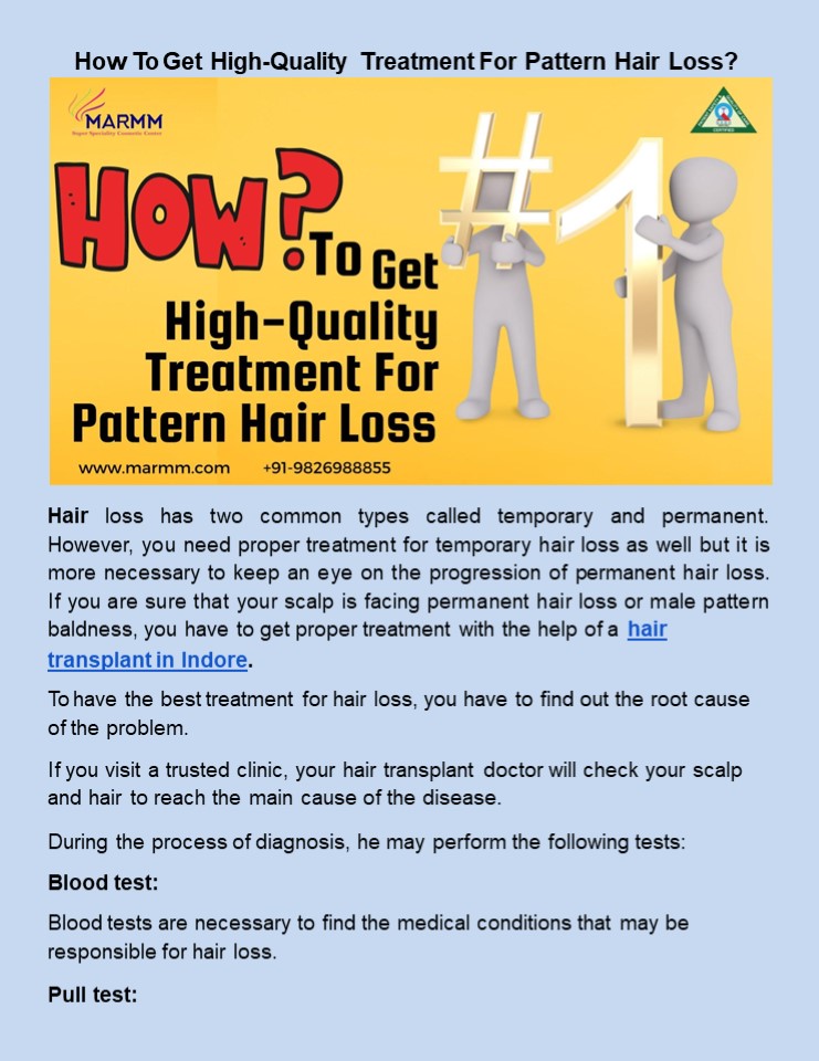 PPT How To Get High Quality Treatment For Pattern Hair Loss