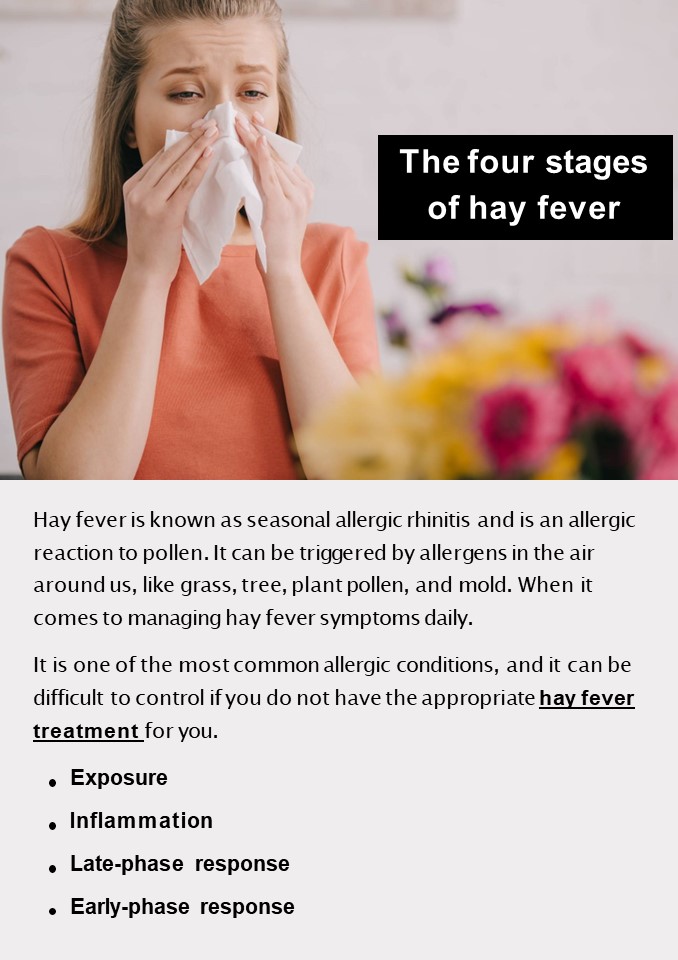The four stages of hay fever presentation | free to download