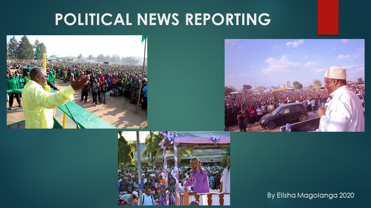 Political News Reporting presentation | free to download