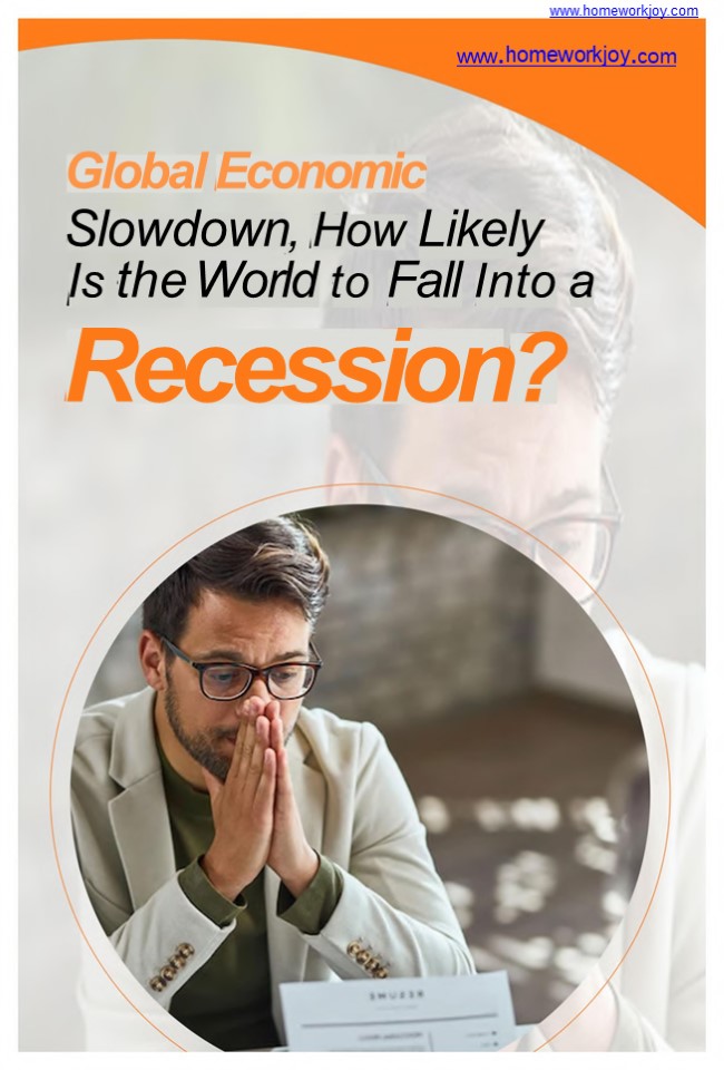 PPT – Global Economic Slowdown How Likely Is the World to Fall Into a Recession? PowerPoint ...