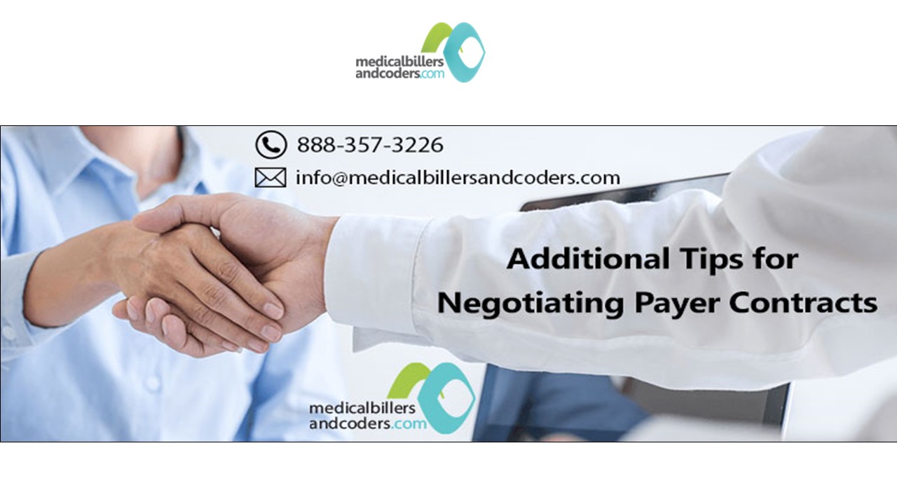 Additional Tips for Negotiating Payer Contracts presentation | free to download