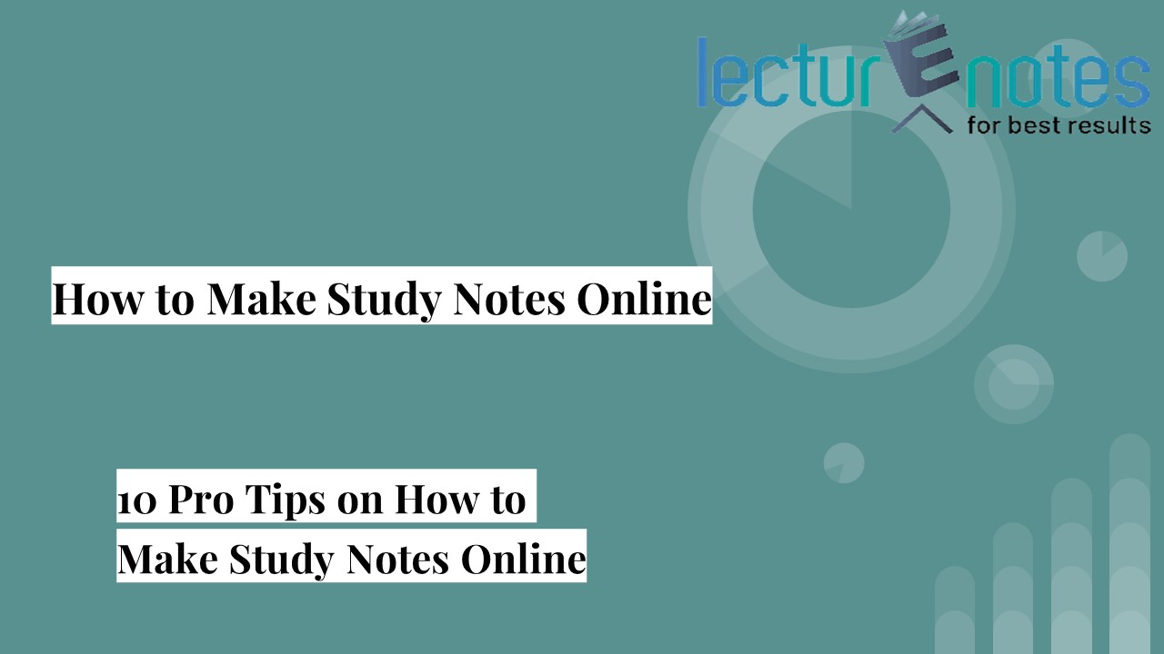 10 Pro Tips on How to Make Study Notes Online presentation | free to ...